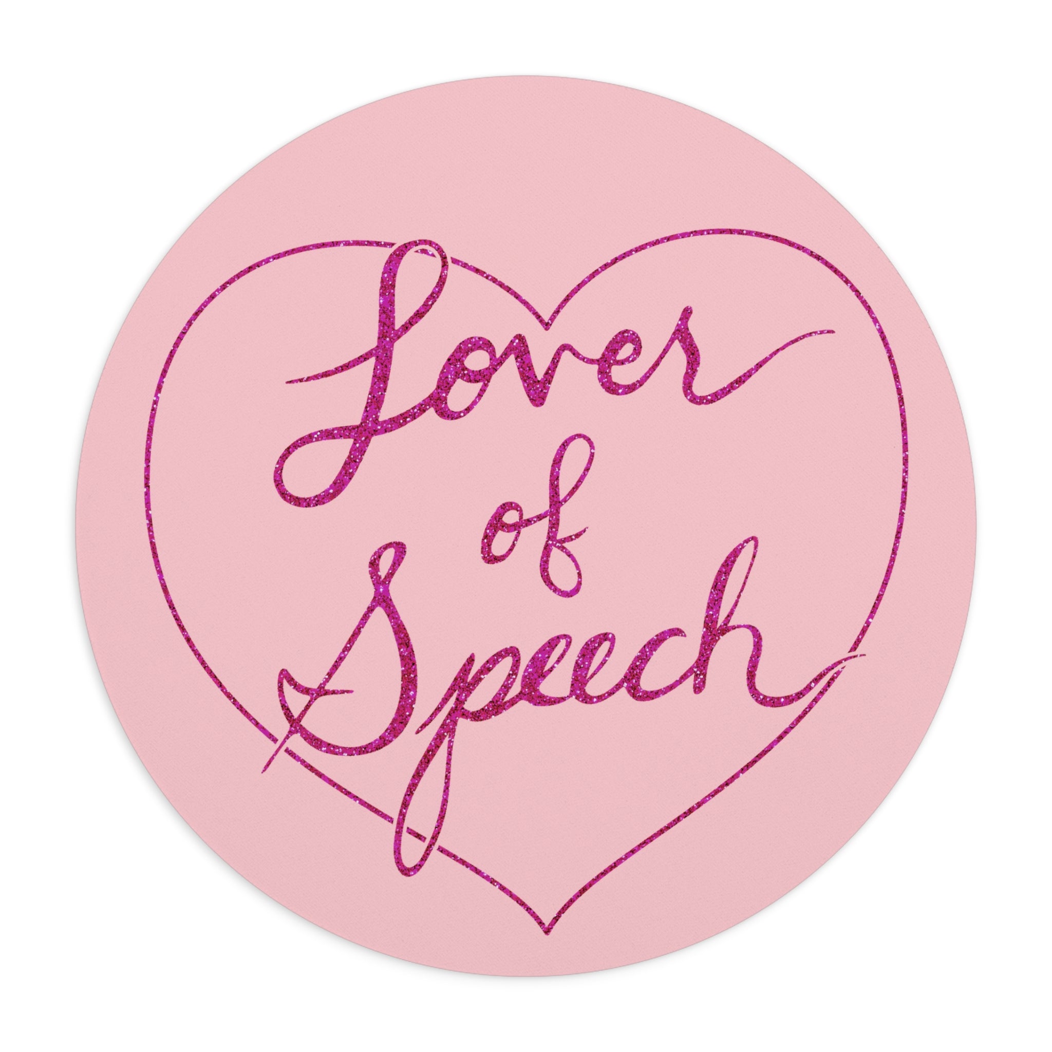 lover of speech mouse pad – beetheslp