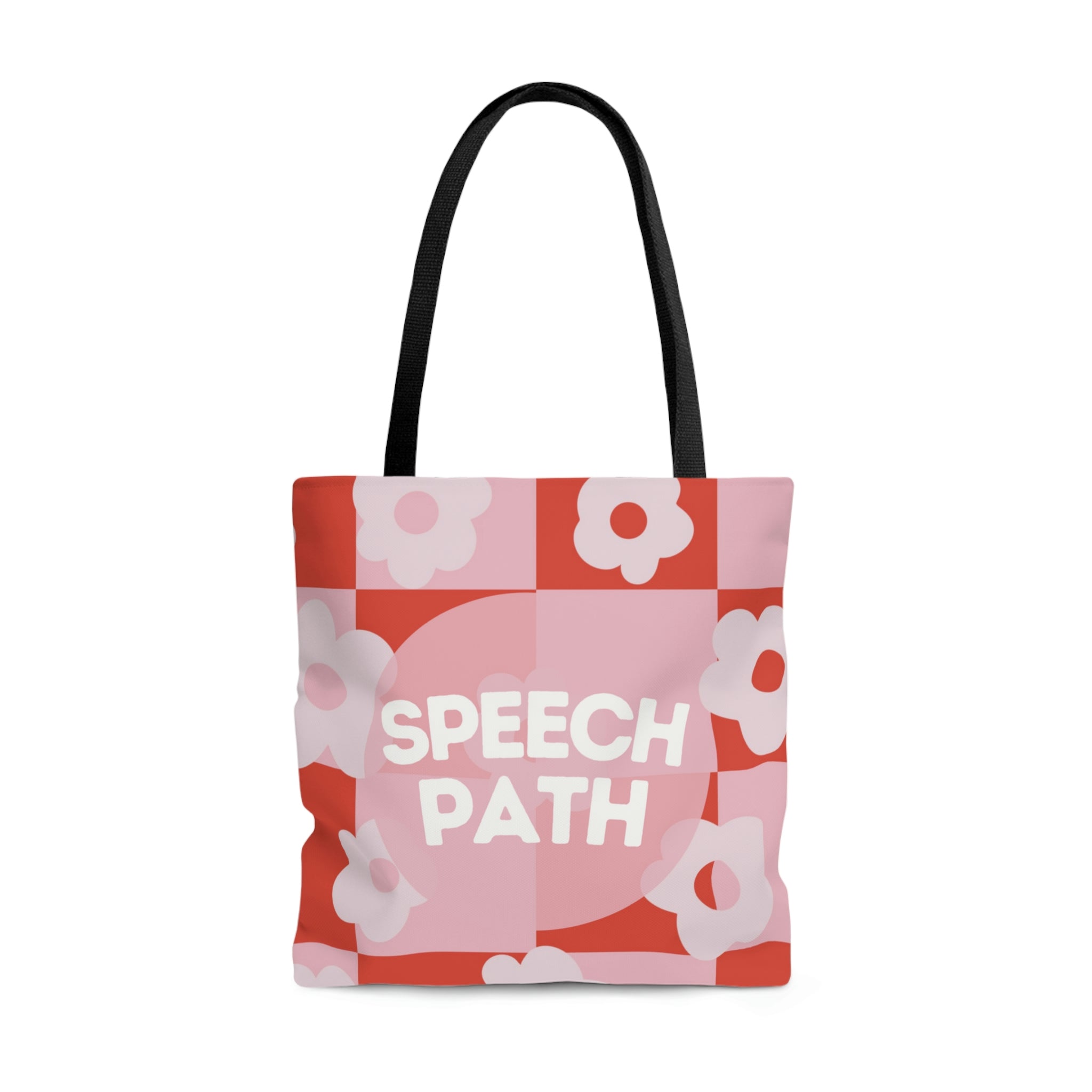 speech path retro flower bag – beetheslp